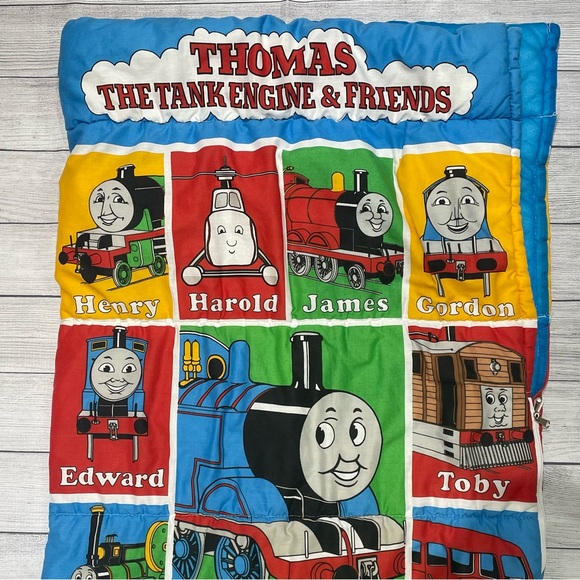 Thomas & Friends | Other | Vintage Thomas The Tank Engine Sleeping Bag ...